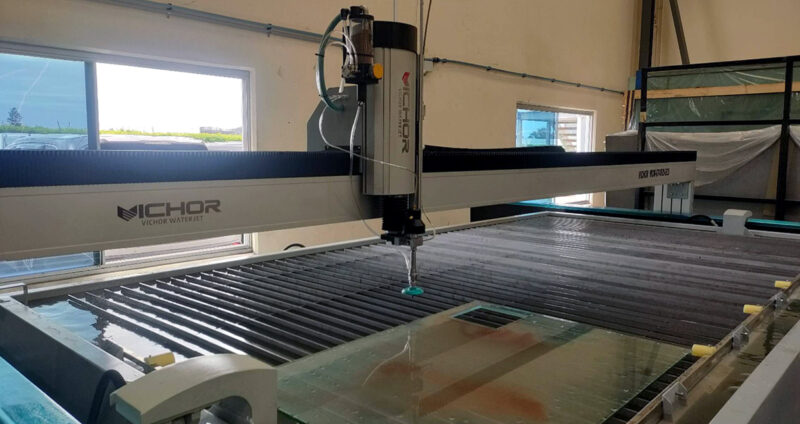 Waterjet Glass Cutting: VICHOR's Revolutionary Mastery